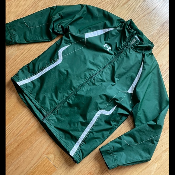 Under Armour | Jackets & Coats | Mens Under Armour Green White ...